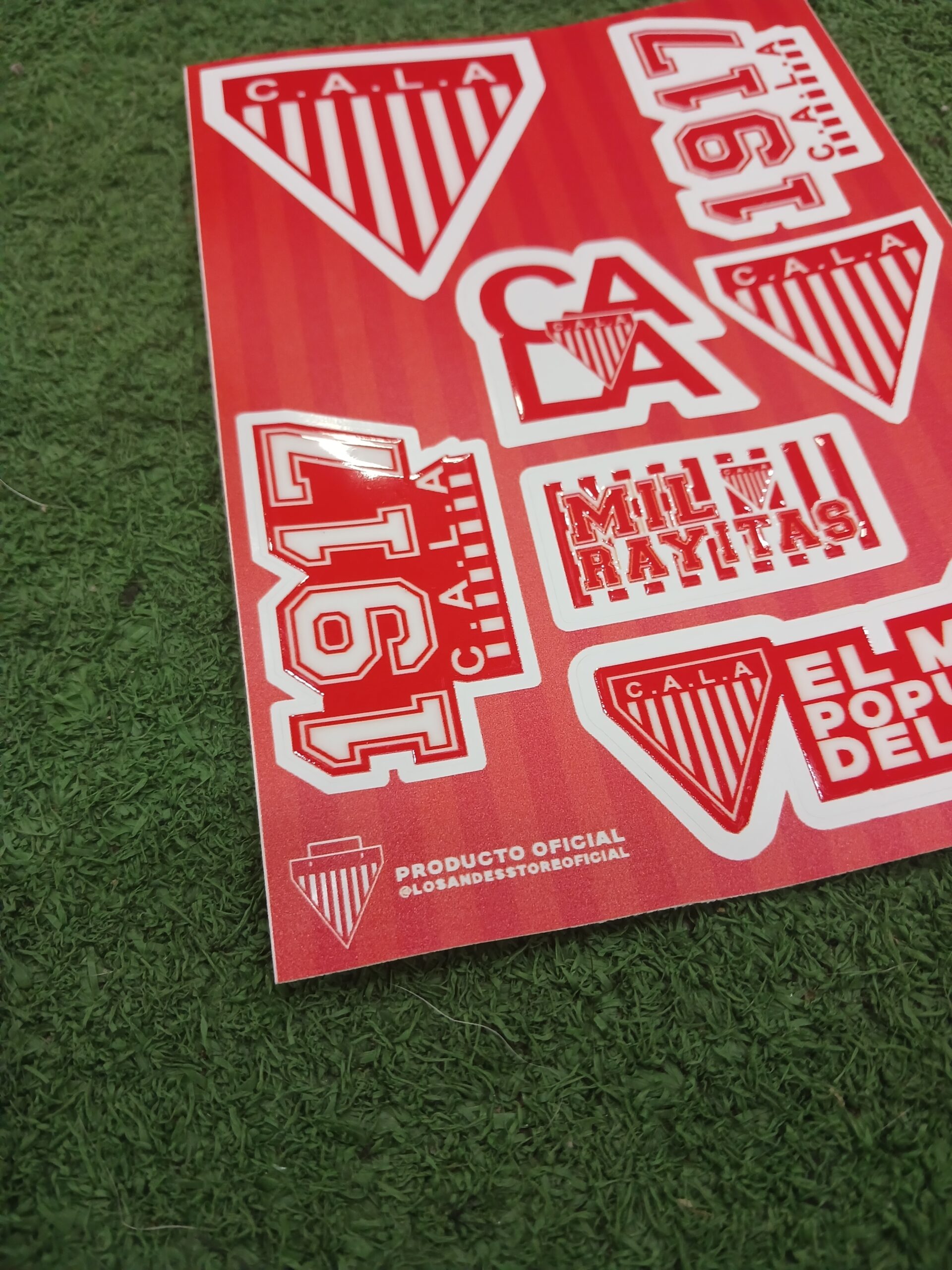 Plancha stickers - Los Andes Store